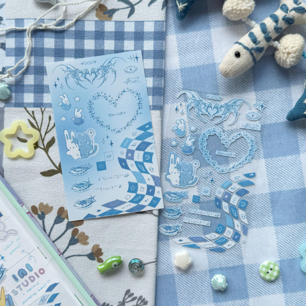 Colourful Sticker Sheets by Kimi's Workshop - in.cube8r