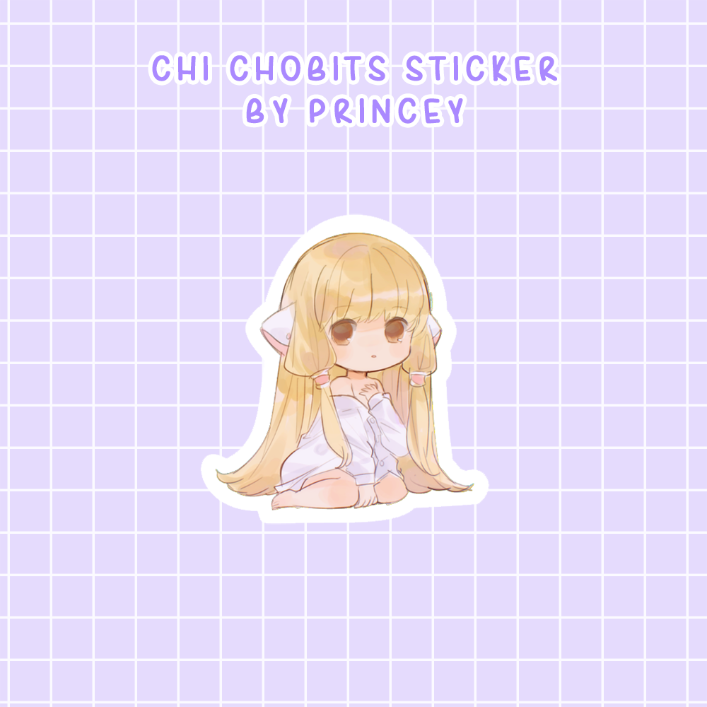 Chi Chobits Sticker by Princey - in.cube8r