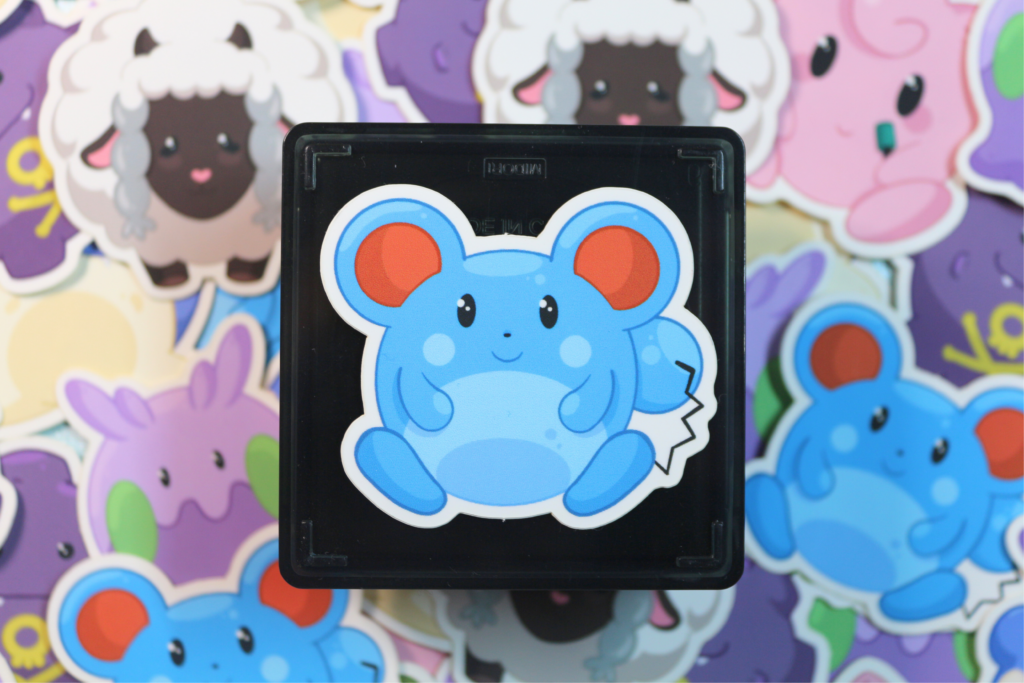 Marill Sticker | HEXcellent Art - in.cube8r