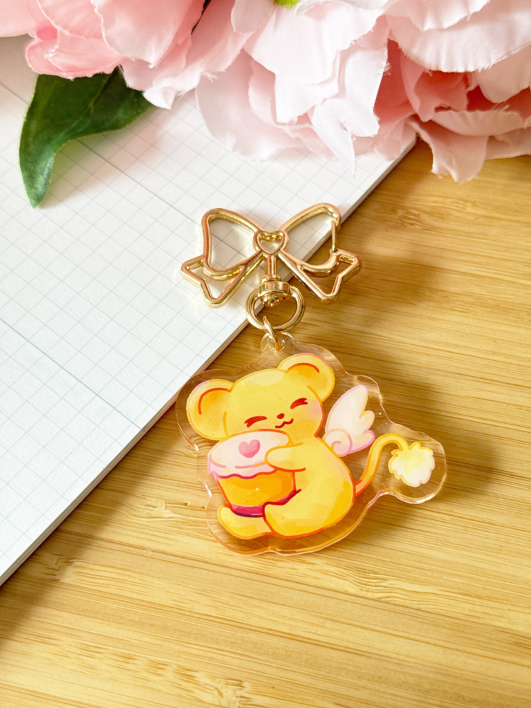 Kero Keychain by Shiku Designs - in.cube8r