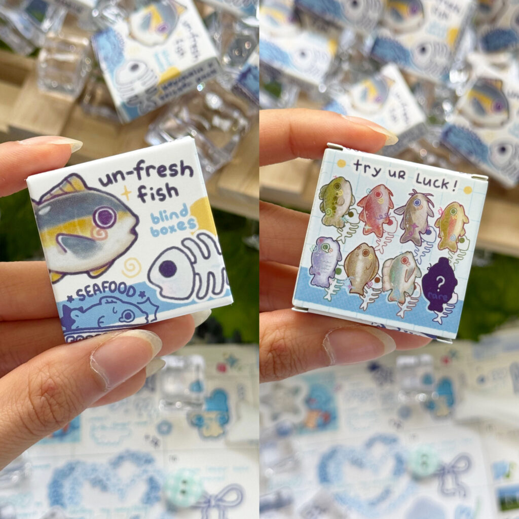 Unfresh Fish Blind Boxes by Kimi's Workshop - in.cube8r