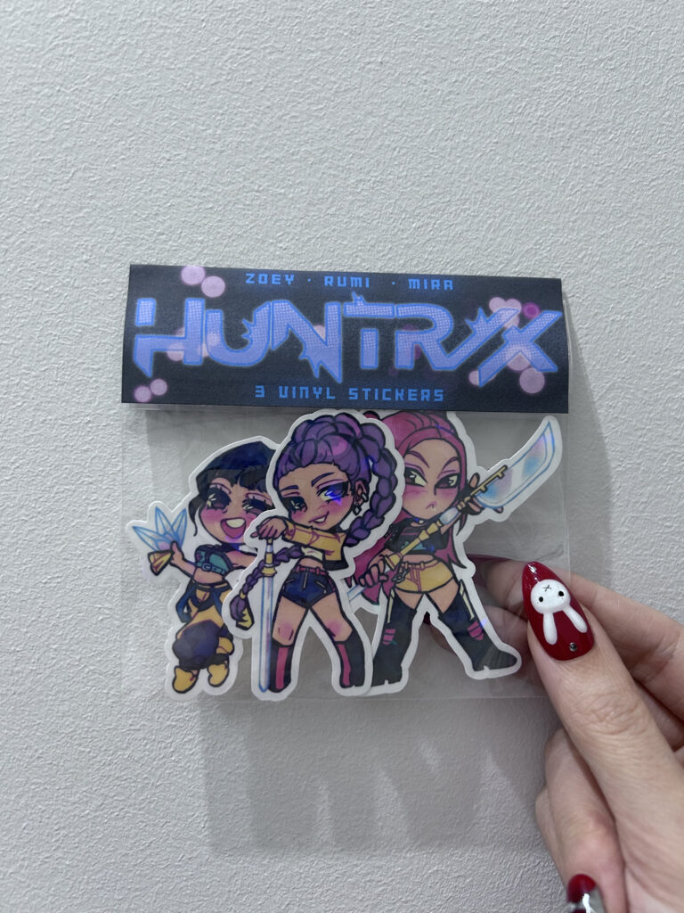 Huntrix Sticker Pack by Sweatypea - in.cube8r