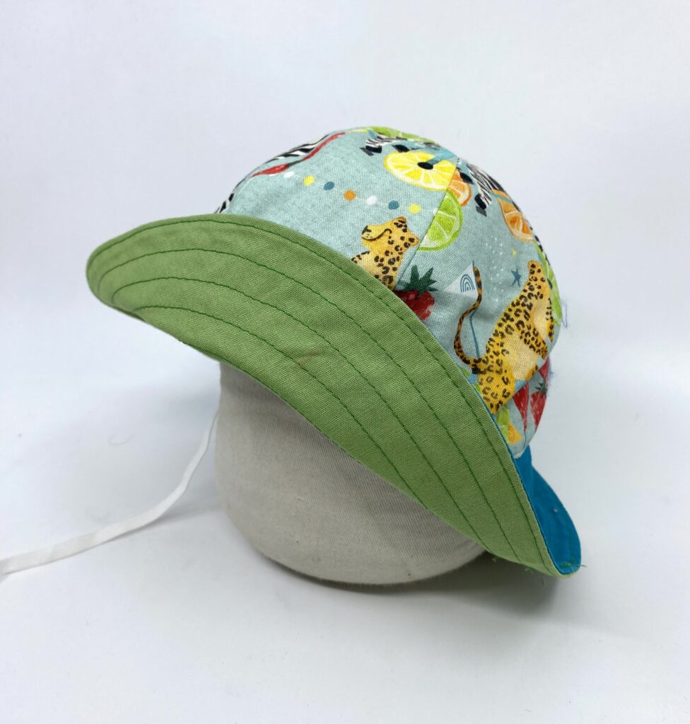 Zebras baby hat by Judith Scott Upcycling - in.cube8r