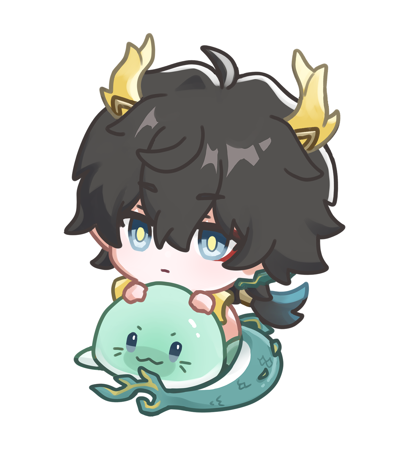 HSR - Dan Heng PT Keychain/Charm by Ammybunny - in.cube8r